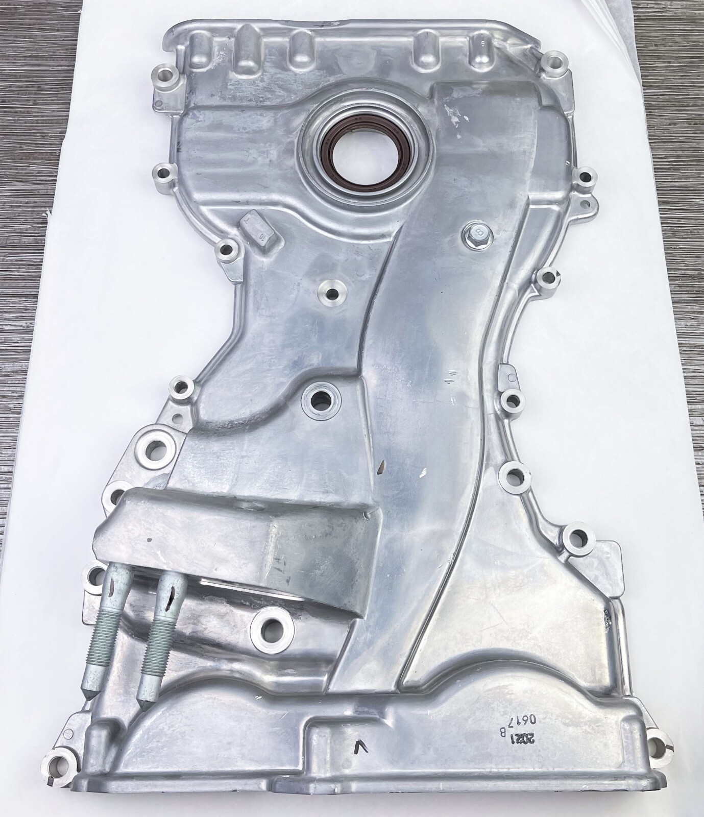 Genuine OEM 21350-2G100 Timing Chain Cover / 213502G100 for Hyundai Kia ...