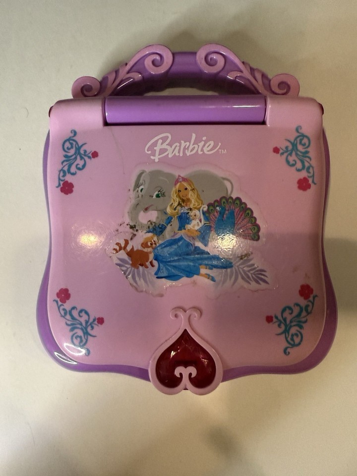 BARBIE AND THE ISLAND PRINCESS ROSELLA ELECTRONIC LEARNING TOY LAPTOP ...
