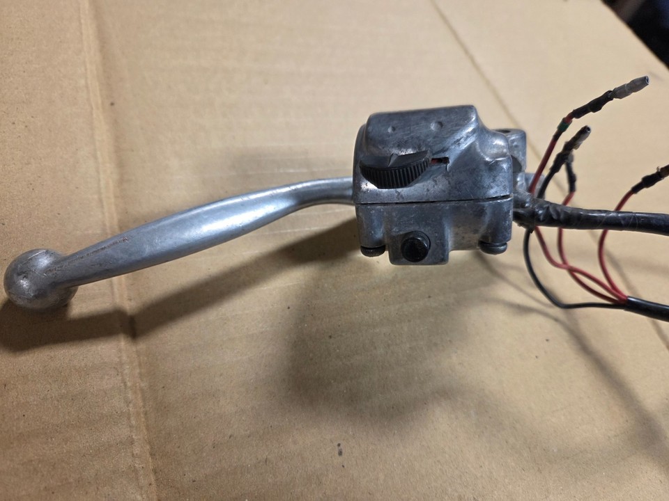1974 Kawasaki KV75 MT1 OEM Left Handle Bar Control | eBay