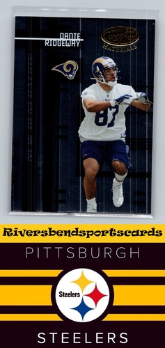 2005 Leaf Certified Materials #188 Dante Ridgeway #/1000 | eBay
