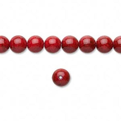 4312 Riverstone Beads Red 12mm 16inch *UK EBAY SHOP* | eBay