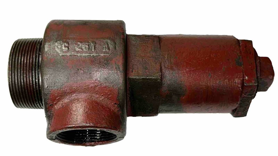 Pop Off Safety Valve 25hp - 40hp REID Oilfield Engine Part G261A Hit ...