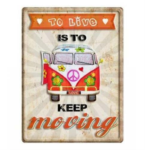 Metal Sign - Combi Keep Moving | eBay Australia