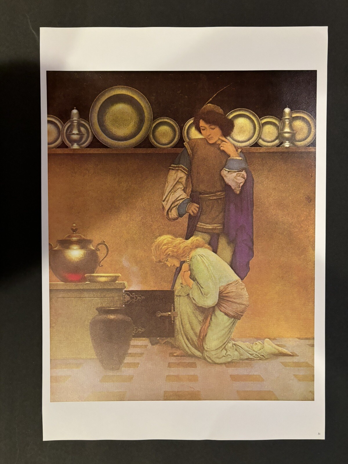 Maxfield Parrish Poster Art - Illustration from Knave of Hearts Book | eBay