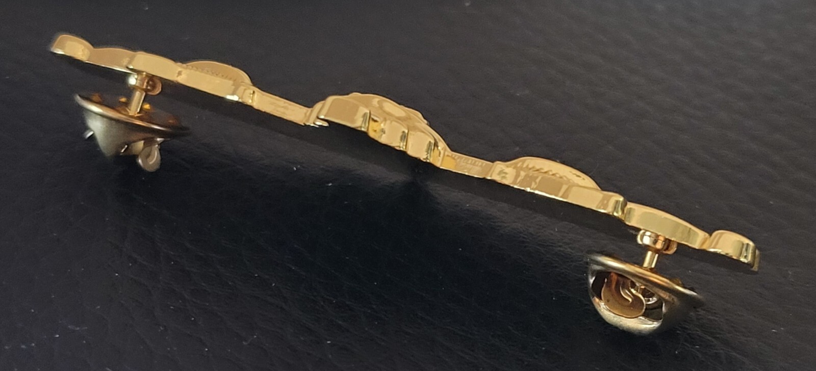 NAVAL SURFACE WARFARE Specialist ESWS REGULATION Gold BADGE PIN ...