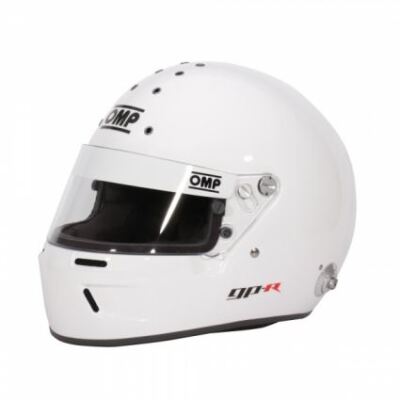 OMP GP-R Helmet White my2022 | eBay UK