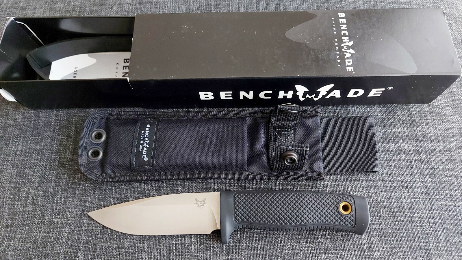 Benchmade 515 Rant DPT Pardue Fixed Blade Knife Rare Discontinued | eBay