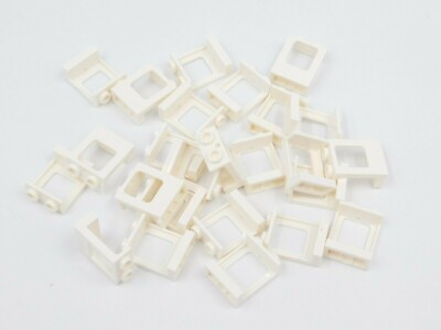 25 x Lego Window 1 x 2 x 2 Plane, Single Hole Top and Bottom for Glass ...