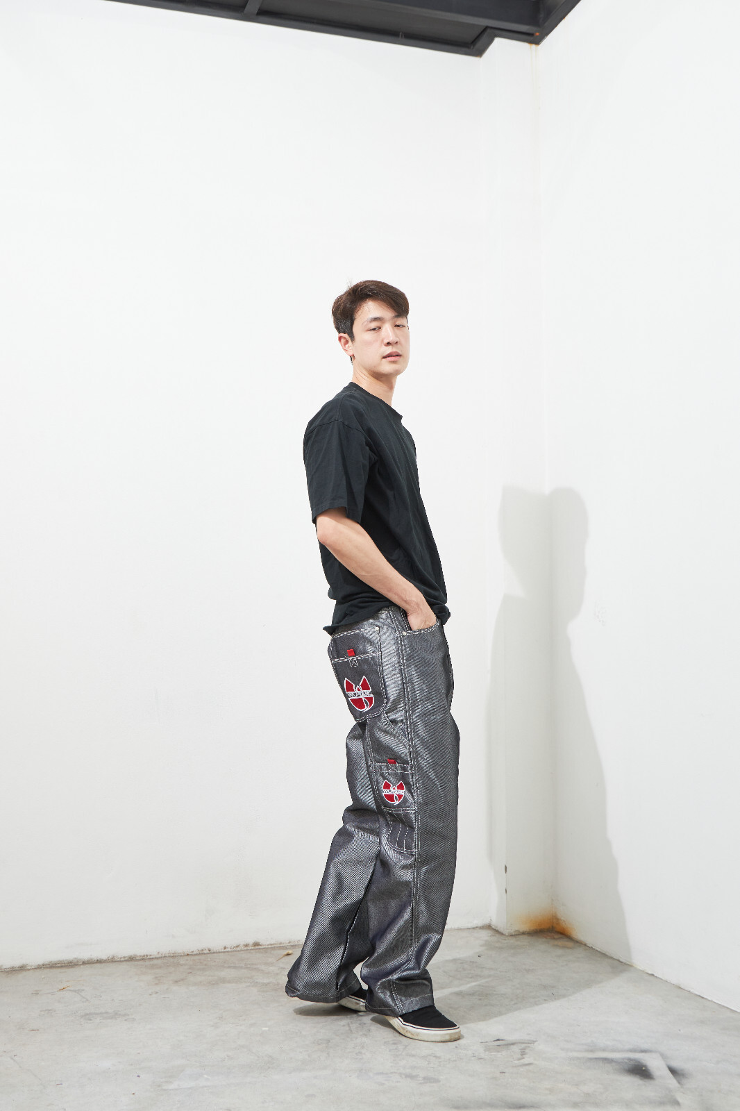 Vintage 90s WU-TANG CLAN Hip Hop Rap Jeans Wu-Wear GLANZ & SHINY Baggy ...