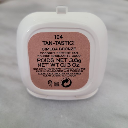 MARC JACOBS O!mega Bronzer Coconut Perfect Tan #104 Tan-Tastic Travel ...