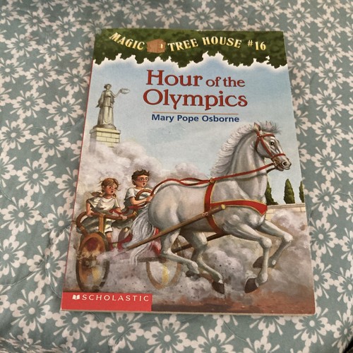 Hour of the Olympics (Magic Tree House #16) by Mary Pope Osborne (1998 ...