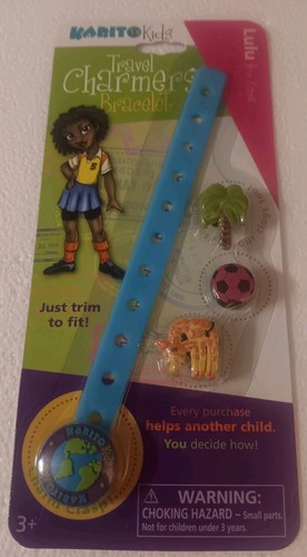 Karito Kids Dolls 2008 Travel Charmers Bracelet LULU from KENYA NEW on ...