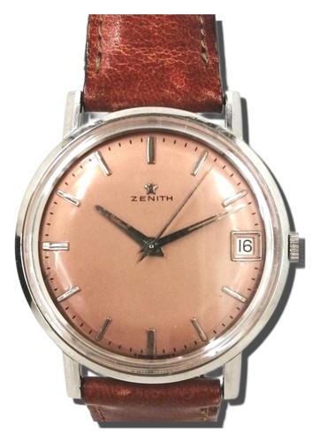 Zenith Manual Winding Watch 34mm Wristwatch Works Men 5788 | eBay UK