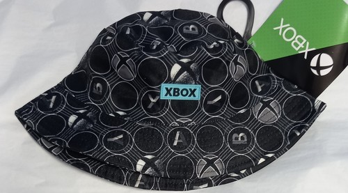 XBOX X-BOX OFFICIAL Licensed Boy bucket hat black NEW up to 55cm | eBay ...
