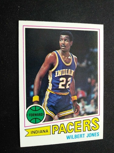1977-78 Topps Basketball Card # 63 Wilbert Jones - Indiana Pacers (EX ...