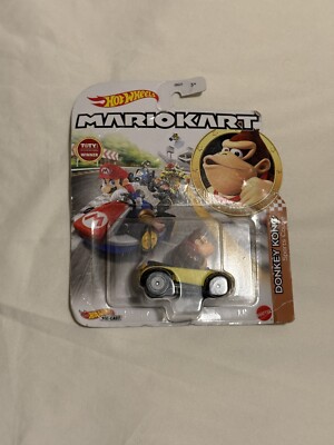 Mattel GRN24 Hot Wheels Mario Kart 1:64 DONKEY KONG Standard Diecast ...