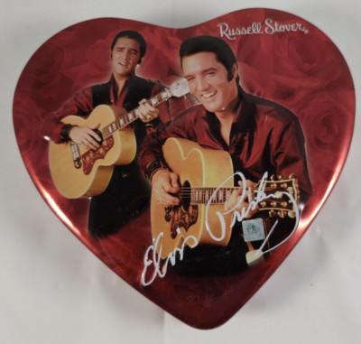 Russell Stover Elvis Presley Heart Shaped Collector Tin | eBay