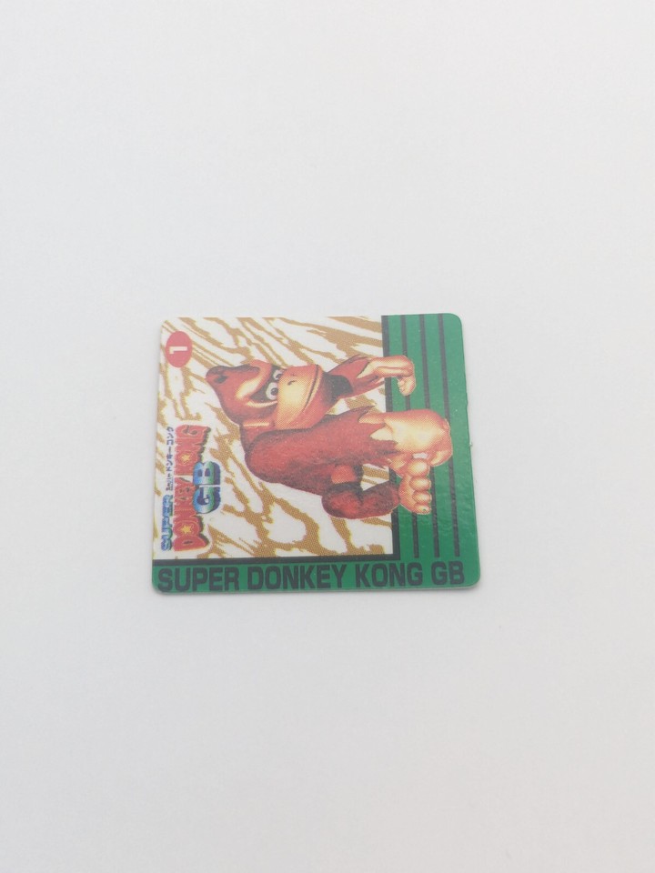 Donkey 1 Super Donkey Kong Bros Card mini Game Boy Nintendo 1995 ...
