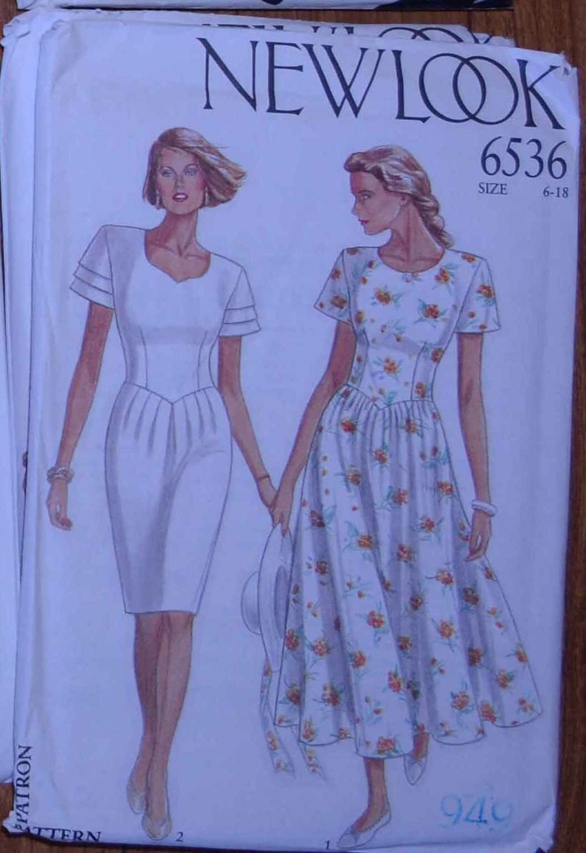 New Look Sewing Patterns Women's Multi-sized 8-18 Bust 34-44 +Handbags ...