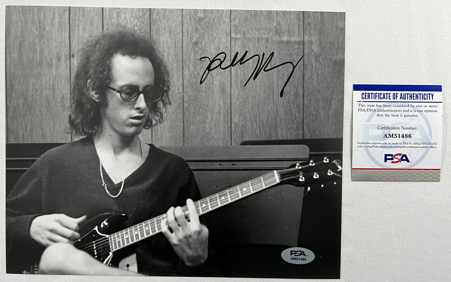 ROBBY KRIEGER HAND SIGNED 8x10 PHOTO THE DOORS GUITARIST AUTOGRAPH PSA ...