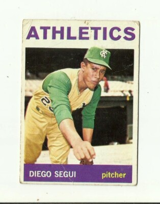 1964 TOPPS #508 Diego Segui: Kansas City Athletics: Pitcher: Baseball ...