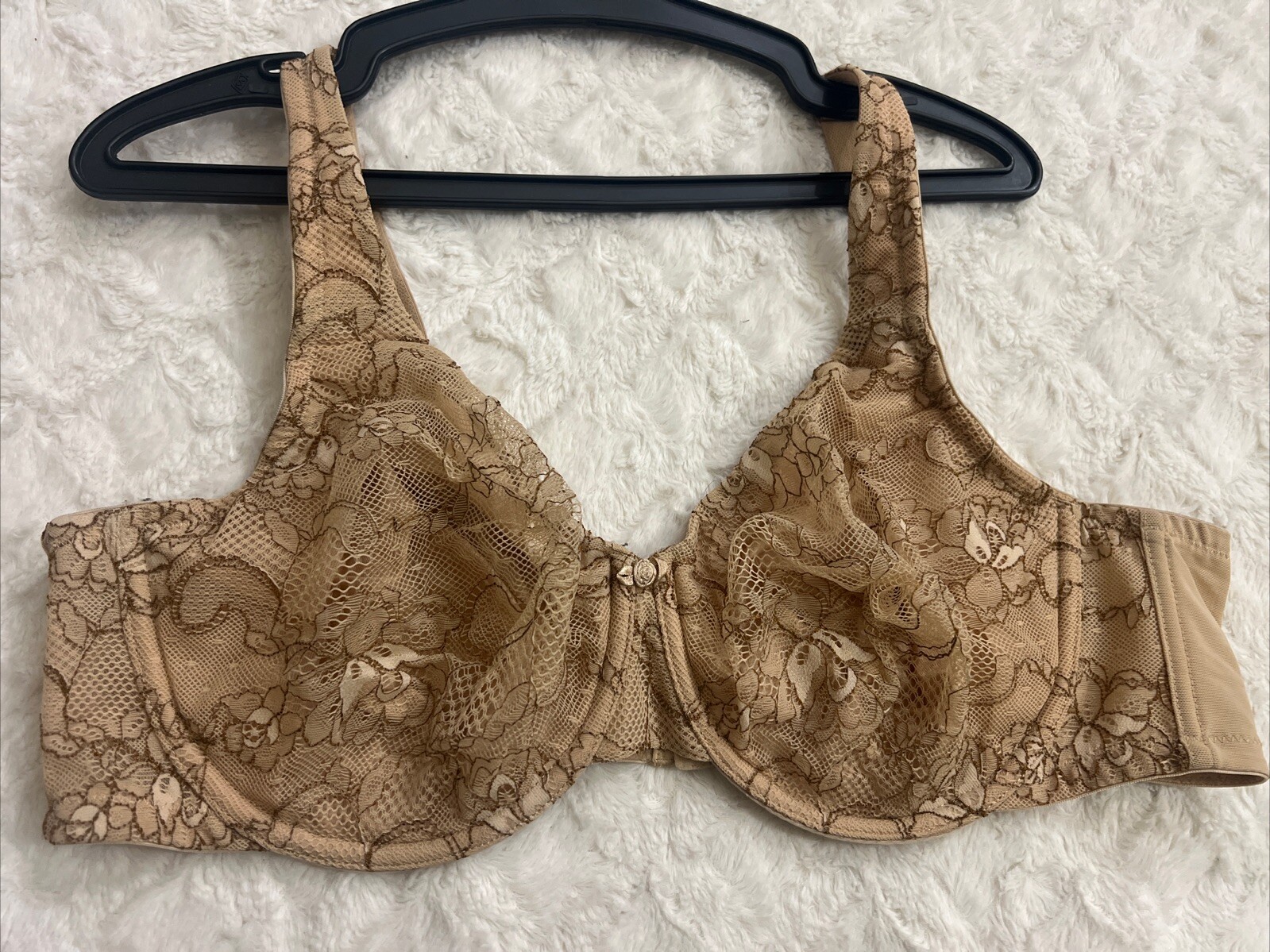 Cacique Bra 42C Full Coverage Lane Bryant Nude Wired - Gem