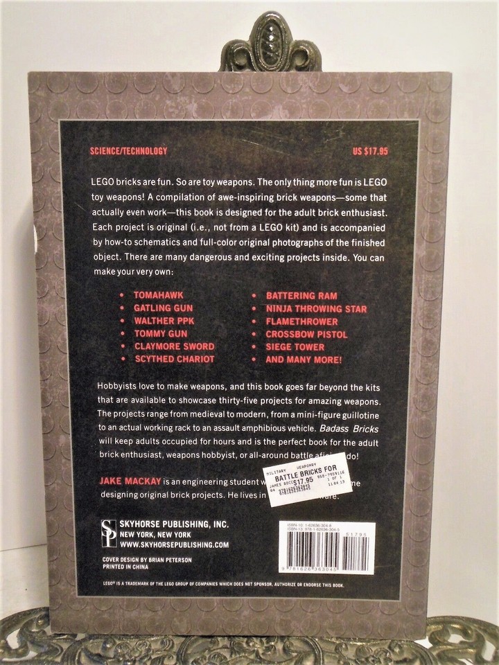 How to Build Weapons Mass Construction Lego Bk BADASS BRICKS Medieval ...