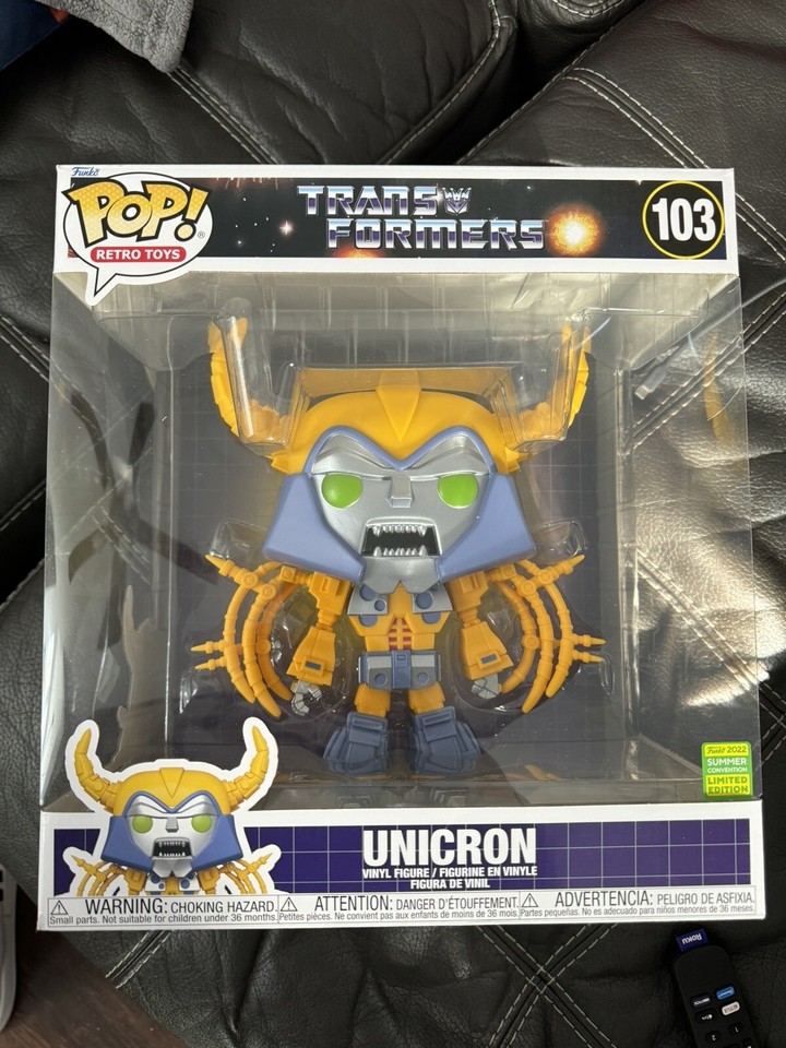 Funko Pop! Vinyl Jumbo 10": Transformers - Unicron (Jumbo) - Funko Web ...
