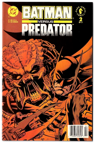 Batman versus Predator 2 NM- 1992 DC / Dark Horse Comics | eBay