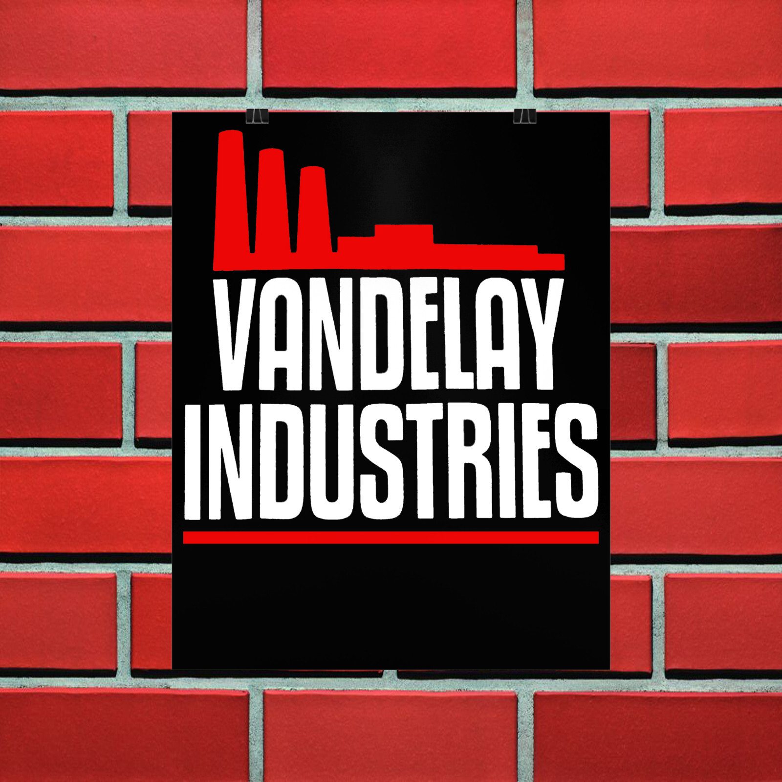 Seinfeld Vandelay Industries Poster Black Poster Size 20" x 16" | eBay