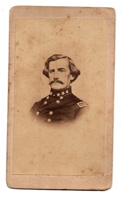 ANTIQUE CDV CIRCA 1860s CONFEDERATE GENERAL FRANK CHEATHAM IN UNIFORM C ...