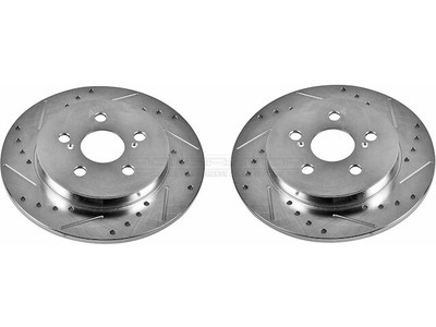 Rear Brake Rotor Set For 2010-2021 Toyota Prius 2011 2012 2013 2014 ...