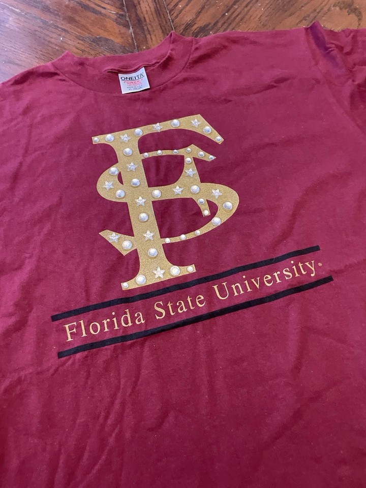 Vintage Florida State University Seminoles Shirt FSU Single Stitch ...