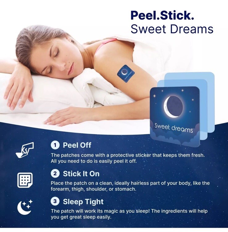Wellamoon Sleep Support 28 Patches Per Pk 2 Packs a total 56 patches ...