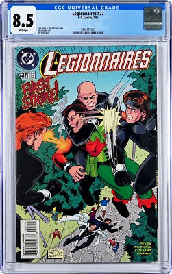 Legionnaires #27 CGC 8.5 (Jul 1995, DC) Peyer McCraw Collins Carani ...