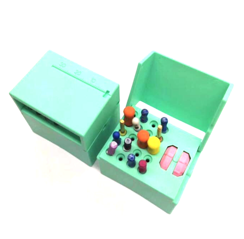 Dental Endo Block Bur Files Measuring Counter Holder | eBay