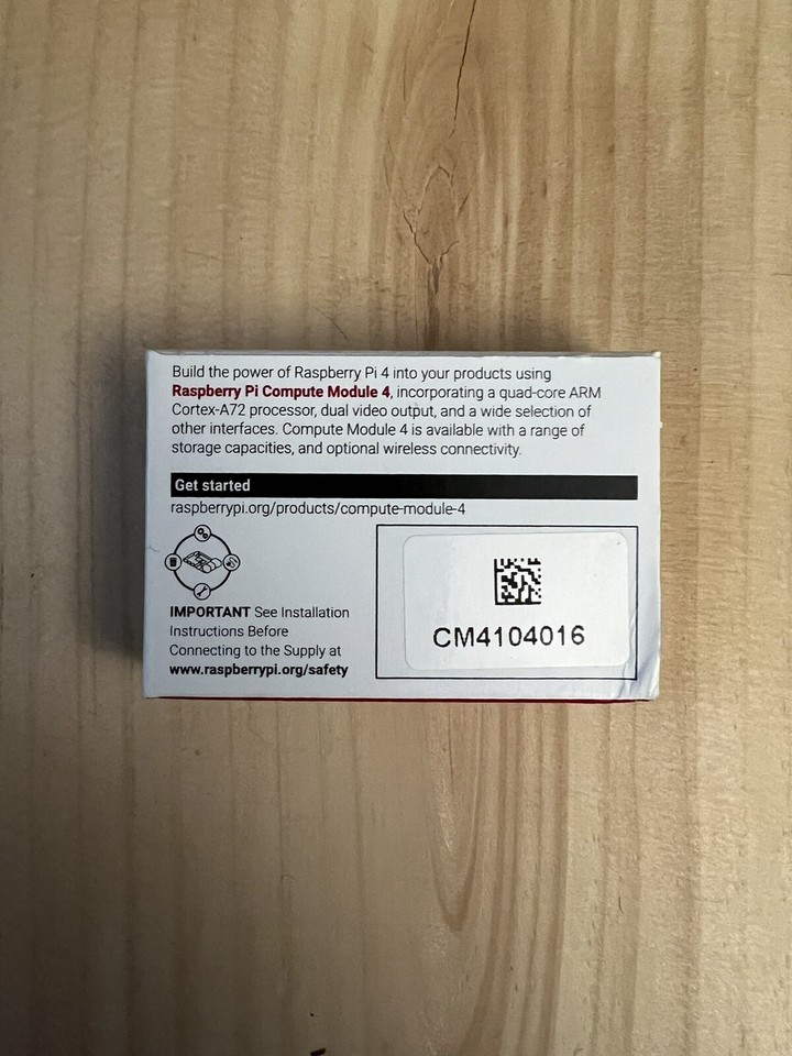 Raspberry Pi Compute Module 4 CM4 WiFi 4GB RAM 16GB eMMC CM4104016 FAST SHIP | eBay