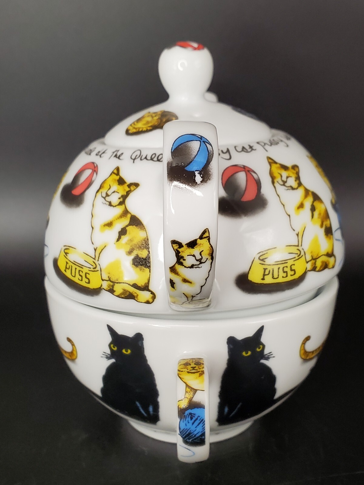 Paul Cardew 3 Pc Teapot & Cup Cats Kittens Designed In England 2011 | eBay