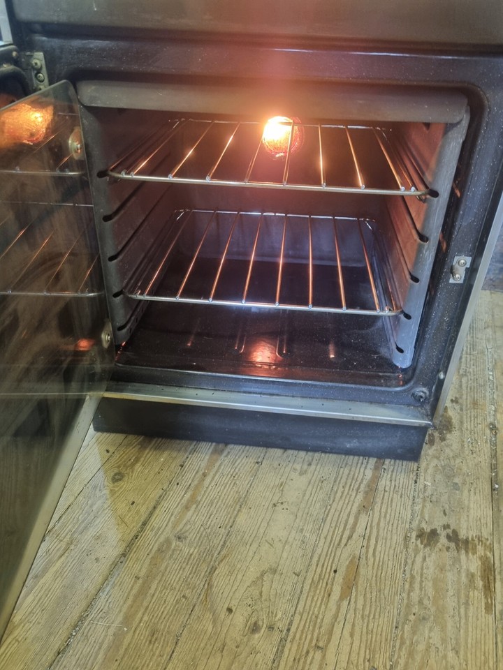 vintage Belling 90 Electric Cooker 1990 Double Oven 91DL GWO Sable ...