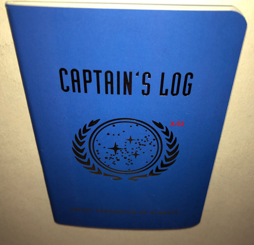 Star Trek Passport booklet mini notebook official Captains Log ...
