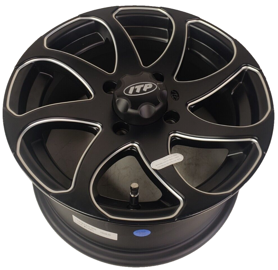 ITP Twister ATV UTV RTV RIM WHEEL 14x7 4/110 5+2 Directional Black ...