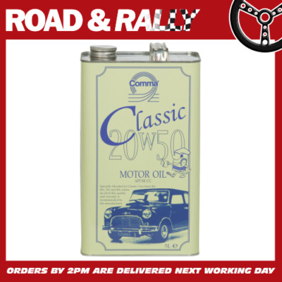 Comma Classic 20w50 Mineral Engine Oil 5 Litre CLA20505L | eBay UK