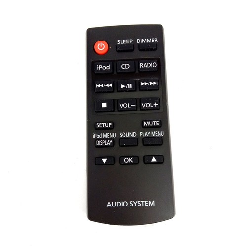 New Remote Control For Panasonic Audio System SCHC27 SC-HC271 SC-HC58 ...