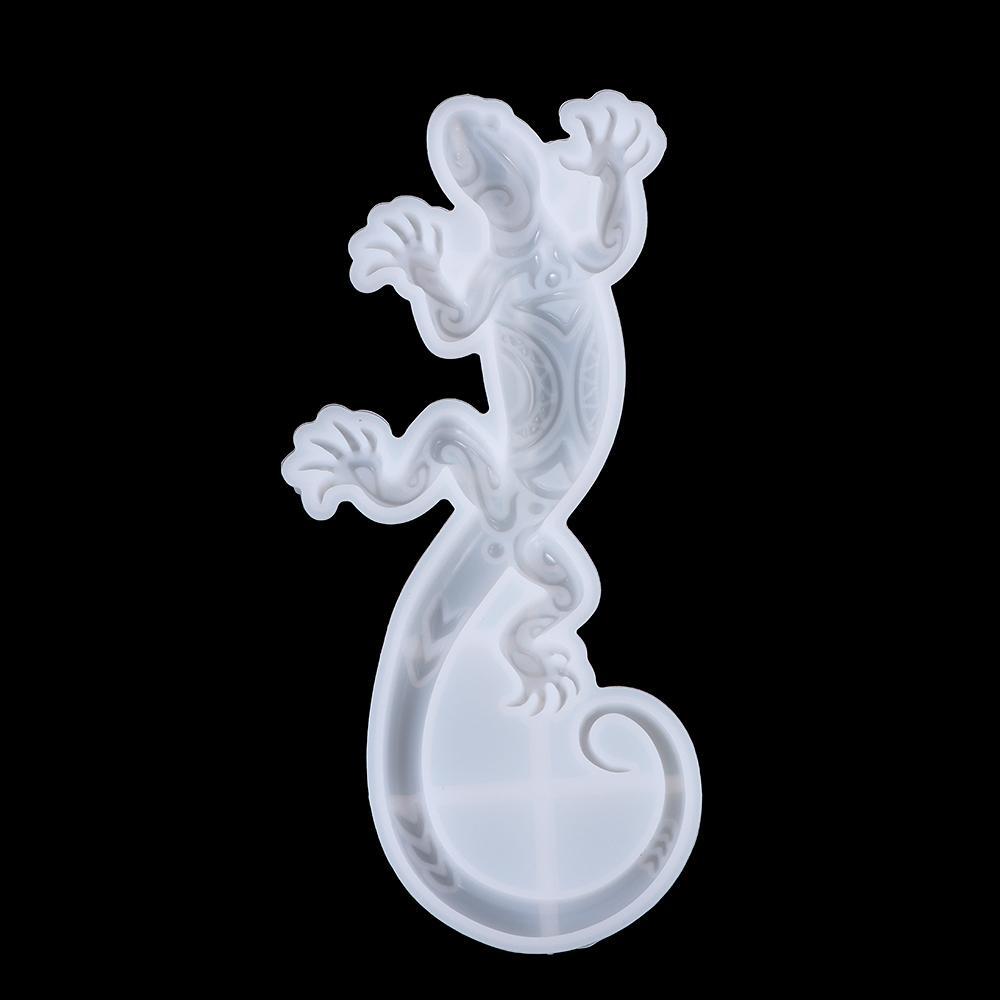 Crystal Epoxy Resin Molds Gecko Silicone Mold Casting Mould Hanging ...