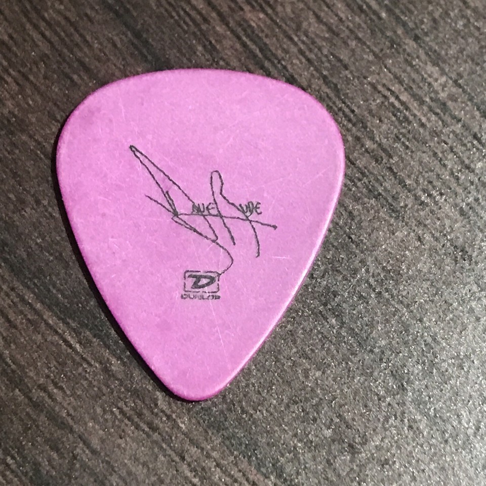 Tesla Dave Rude Tour Guitar Pick | eBay