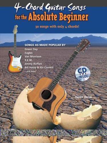 4-Chord Songs for the Absolute Beginner: Book CD - Paperback - GOOD ...