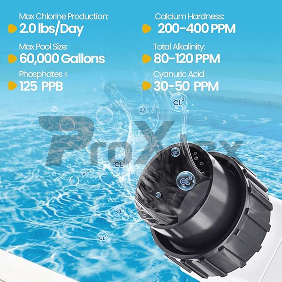 For Pentair IntelliChlor IC60 Salt Chlorine Generator Cell 521105 60000 ...