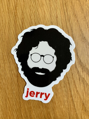 Grateful Dead Jerry Garcia Face Stencil High Quality Vinyl Sticker ...