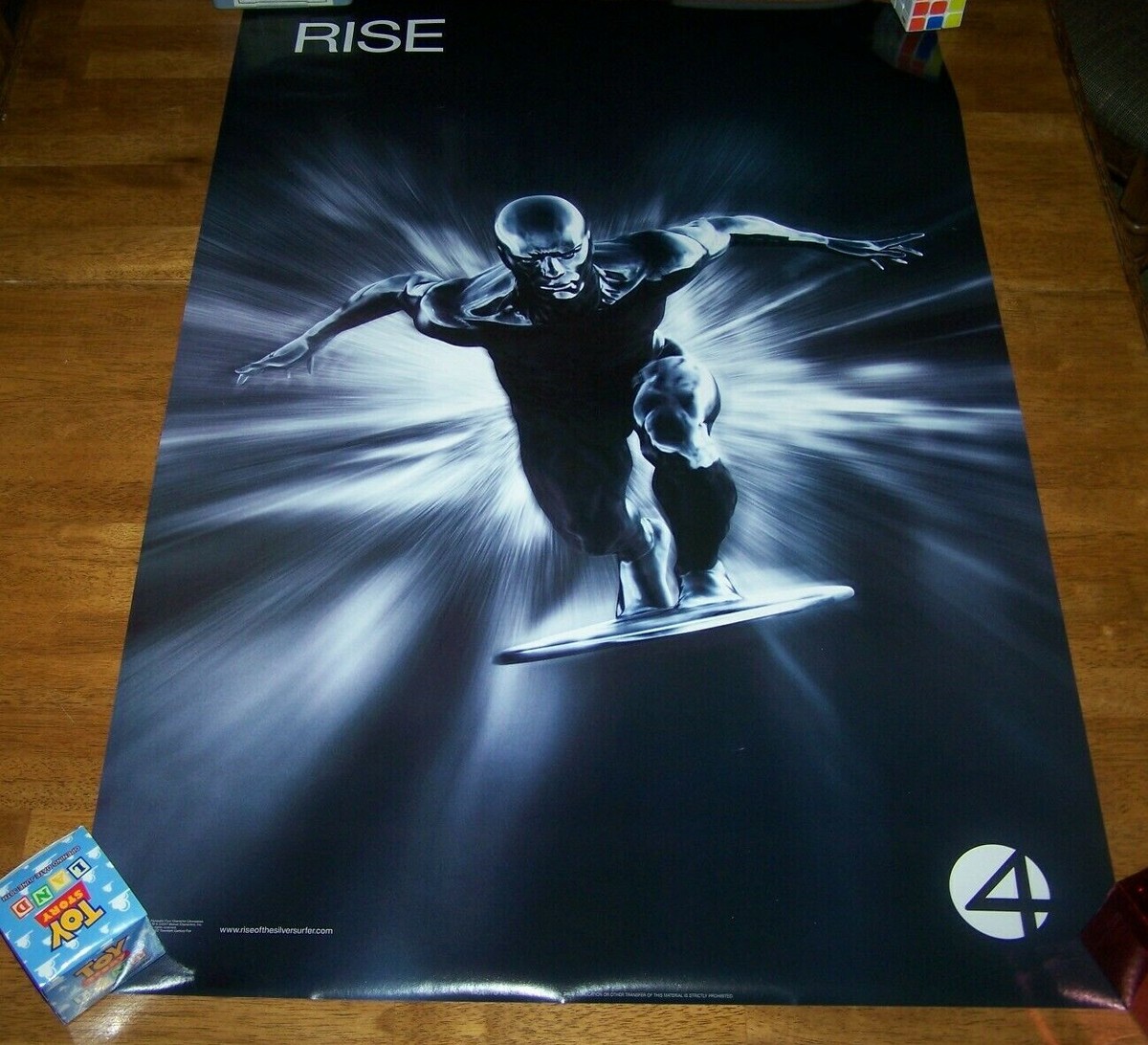 Silver Surfer Fantastic Four Rise Of The Movie Poster Originele Film