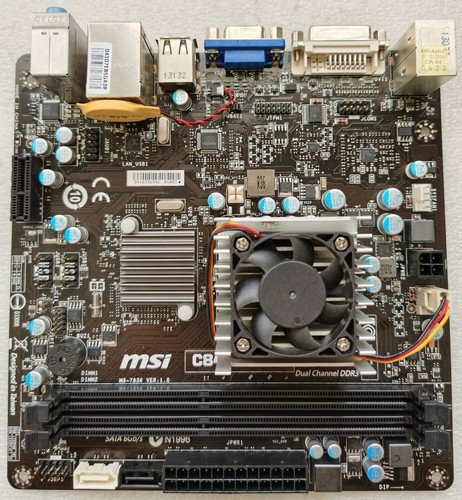 Carte Mère Msi C847IS-P33 (MS7836) / Intel Celeron 847 LGA 1023 / 4Gb DDR3 | eBay